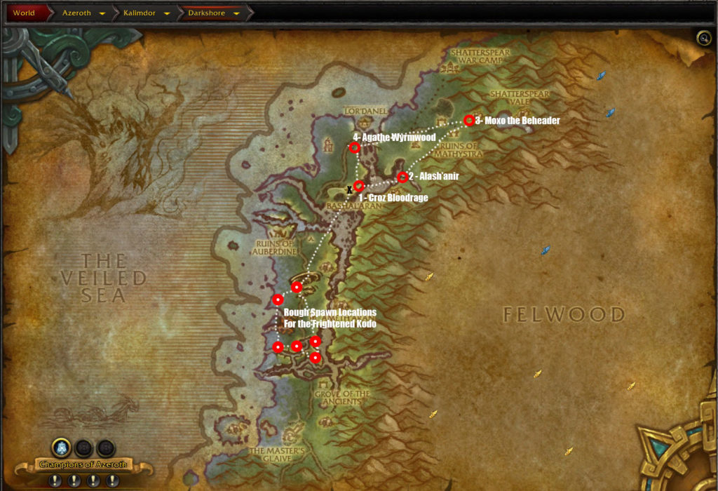 Darkshore Mount Farming Guide - Alliance - License To Kill