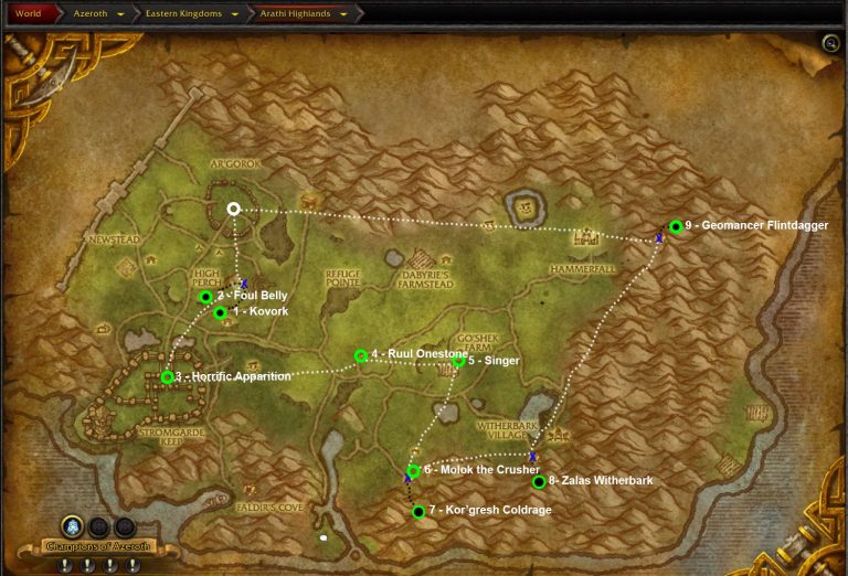 Arathi Highlands Toy Farming Guide - Horde - License To Kill