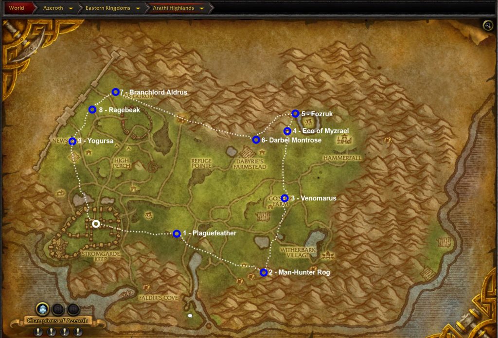 Arathi Highlands Pet Farming Guide - Alliance - License To Kill